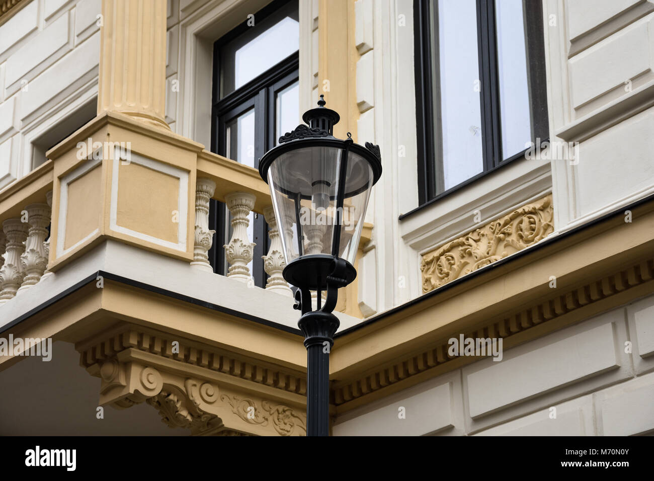 Street Lamp in Bucharest, Romania Stock Photo - Alamy