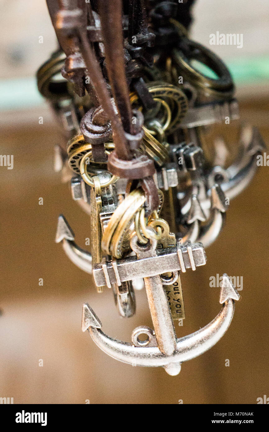 Tiny model anchor for decorative purposes Stock Photo - Alamy