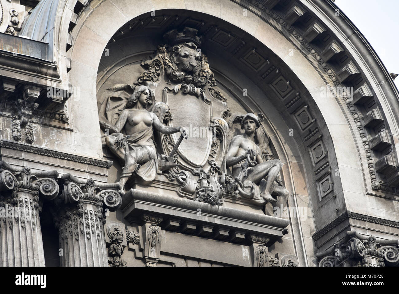 Facade of the Old National Library Building Stock Photo - Alamy
