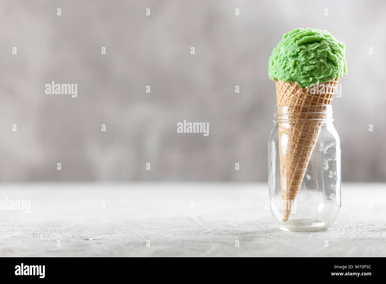 Ice cream cone Stock Photo - Alamy