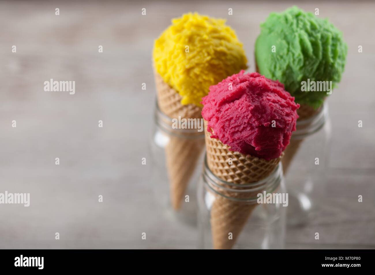 Ice cream cone Stock Photo - Alamy