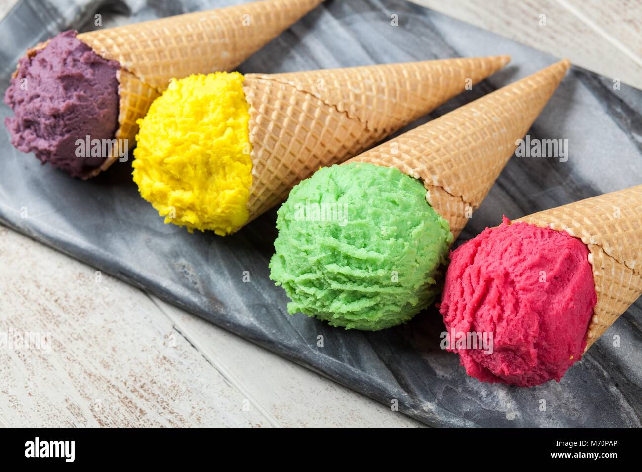Ice cream cone Stock Photo - Alamy