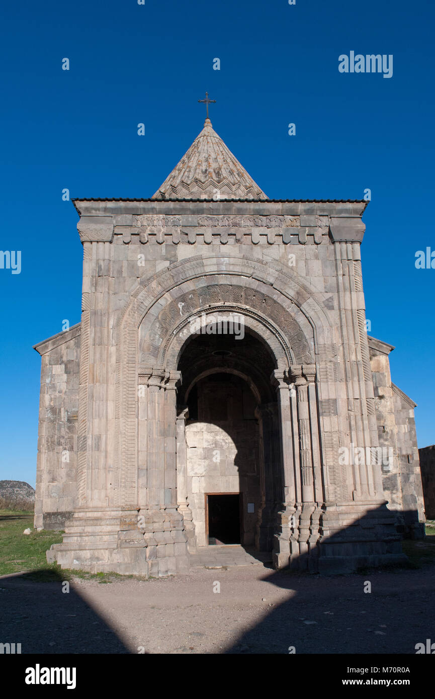 The Tatev Monastery is a 9th-century monastery located on a large ...