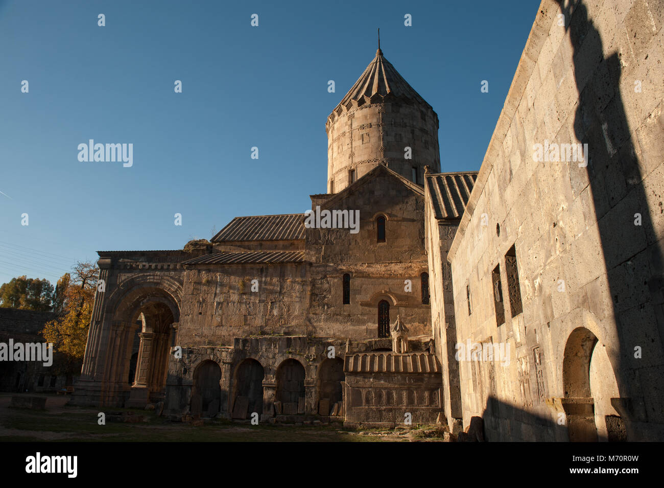 The Tatev Monastery is a 9th-century monastery located on a large ...