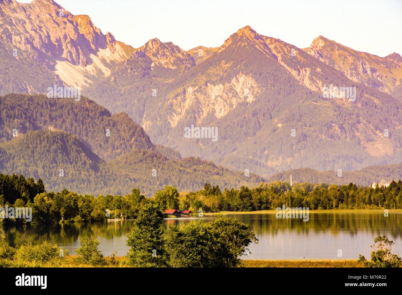 Bavarian alpine road hi-res stock photography and images - Alamy