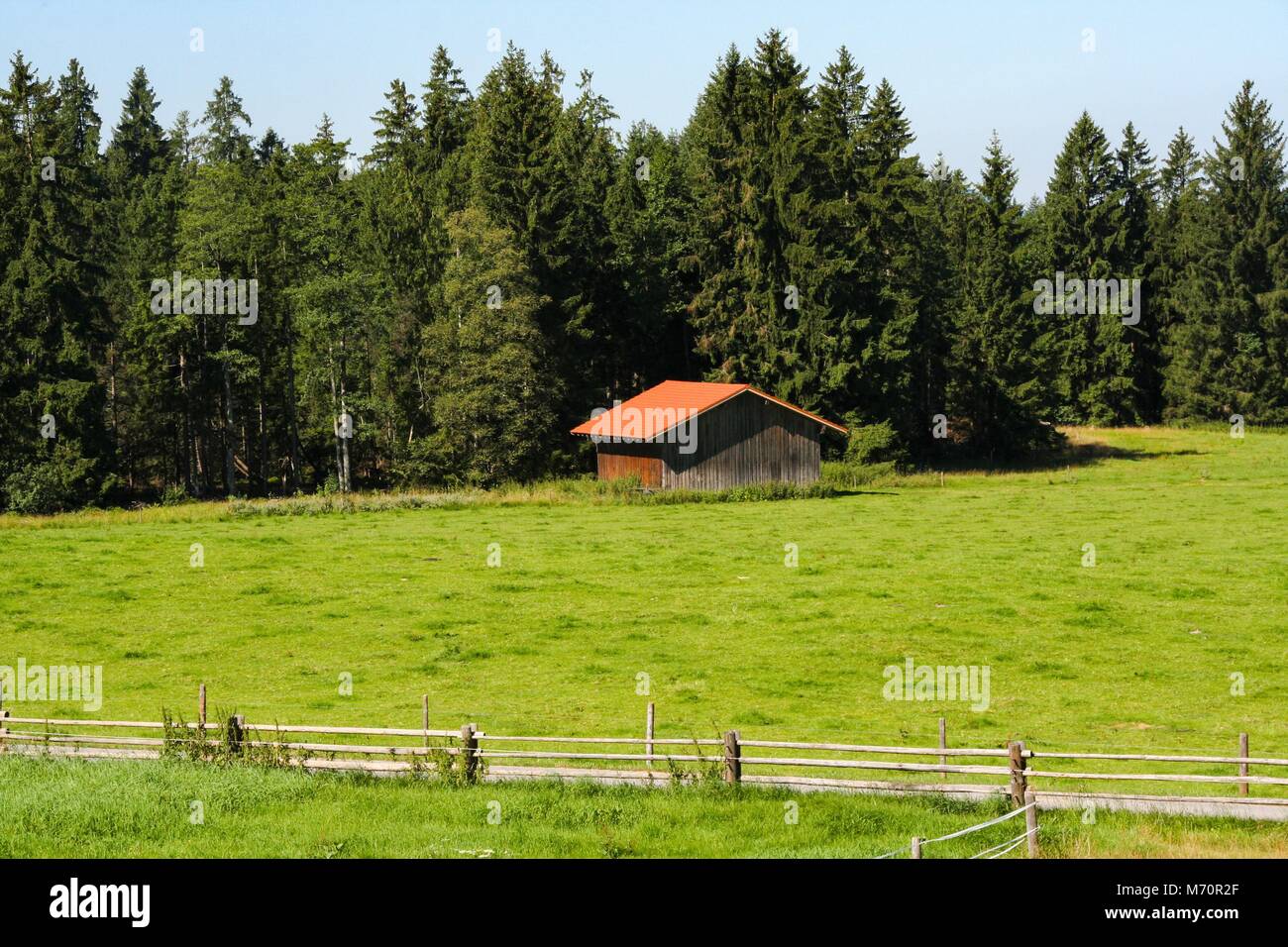 wooden barn in the black forest, Germany Stock Photo - Alamy