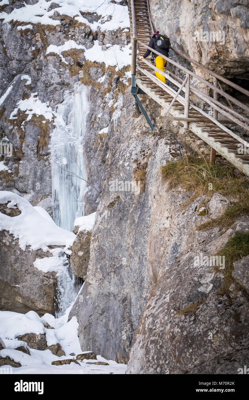 Wooden Snow Bridges High Resolution Stock Photography and Images - Alamy