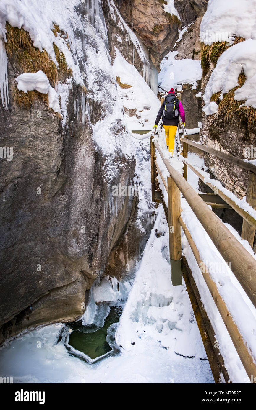 Wooden Snow Bridges High Resolution Stock Photography and Images - Alamy