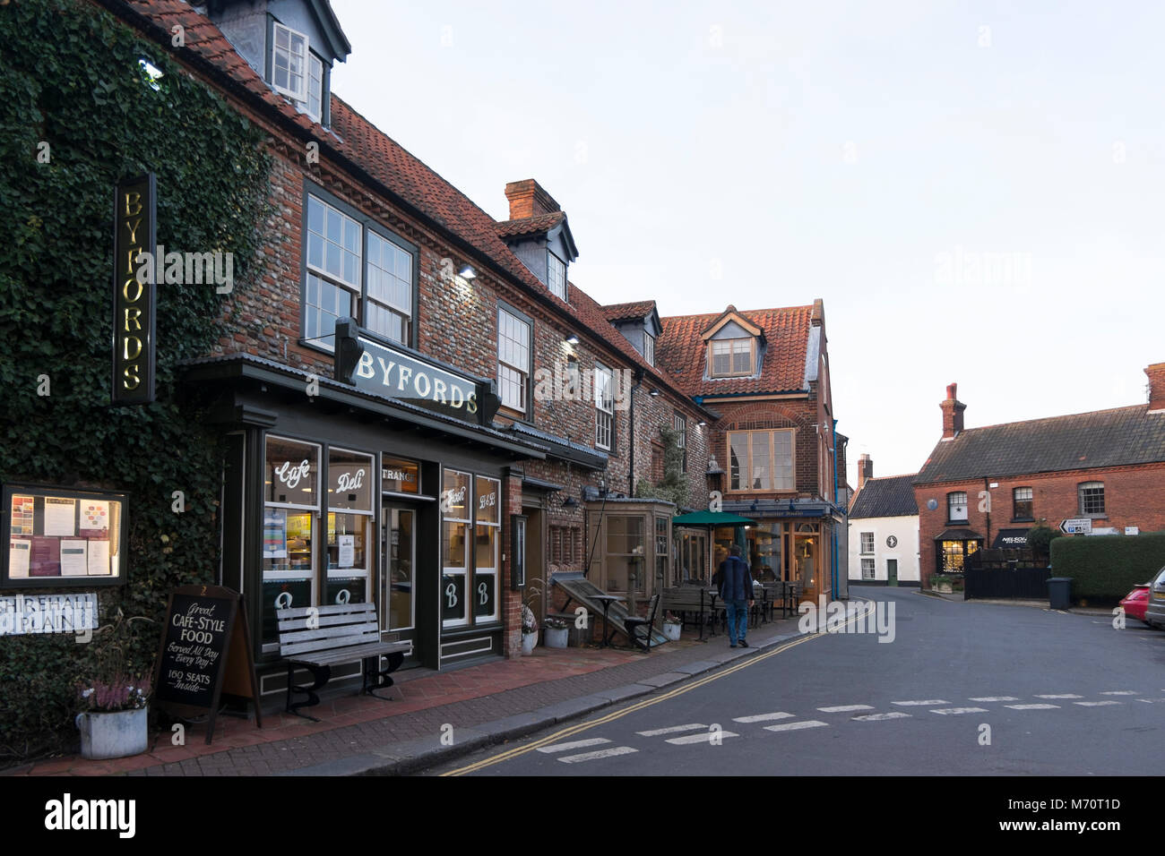 Byfords store and cafe in Holt, North Norfolk, UK Stock Photo - Alamy