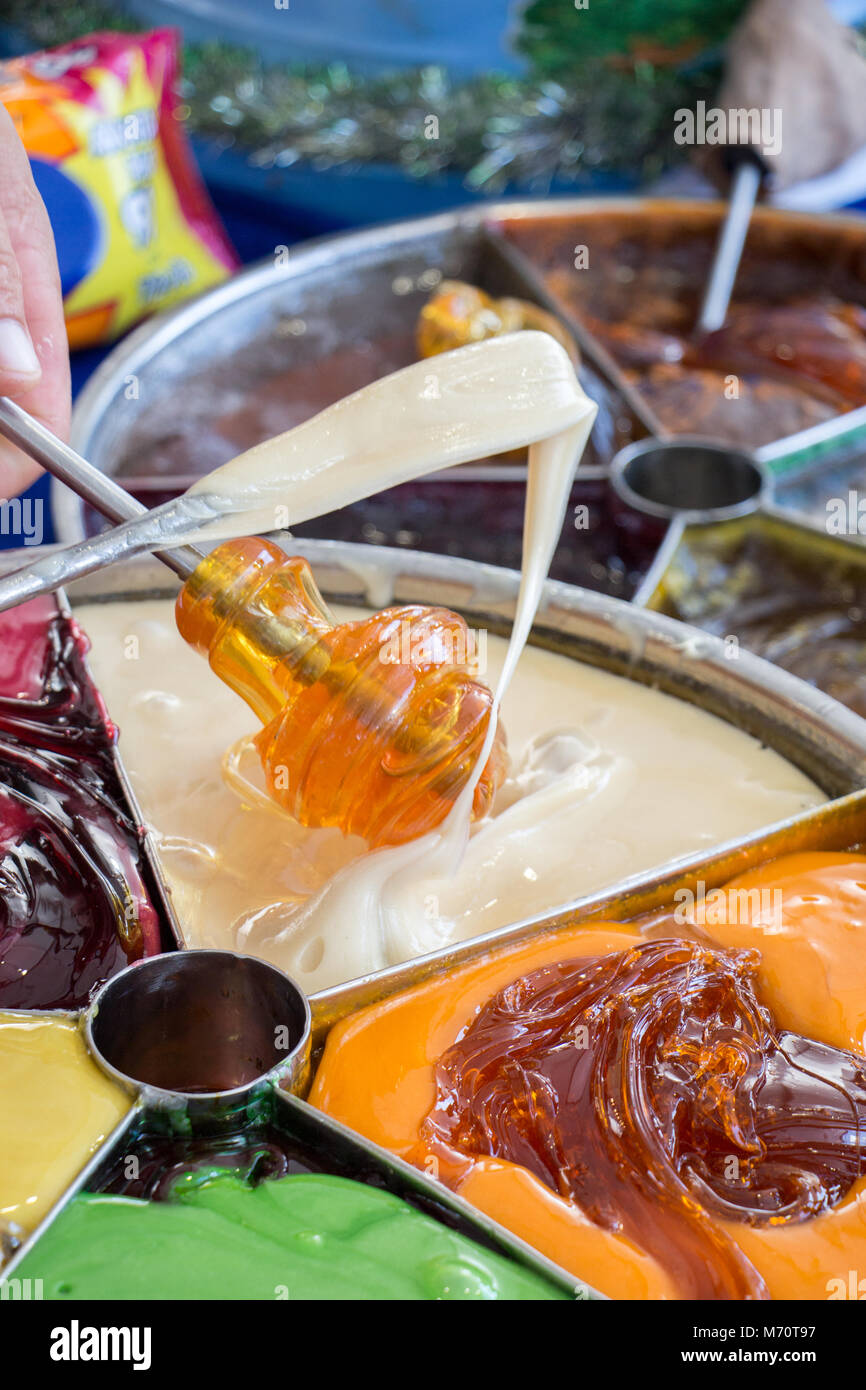 Old traditional Turkish Ottoman handmade stick candy , Macun Stock ...