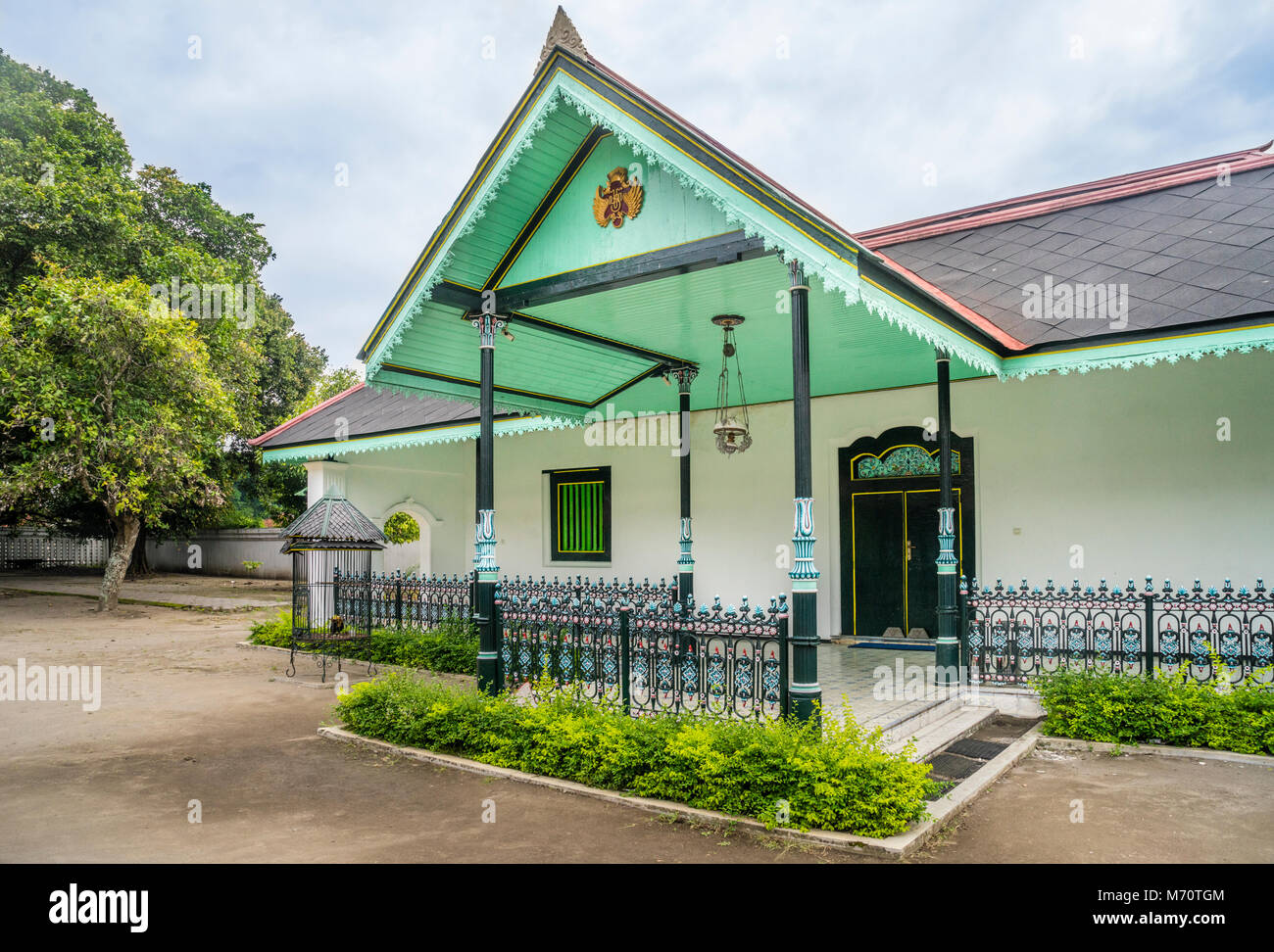 fine sample of javanese court architecture at the Kraton Ngayogyakarta ...