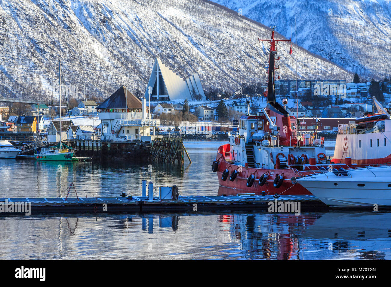 Tromso city waterfront troms hi-res stock photography and images - Alamy