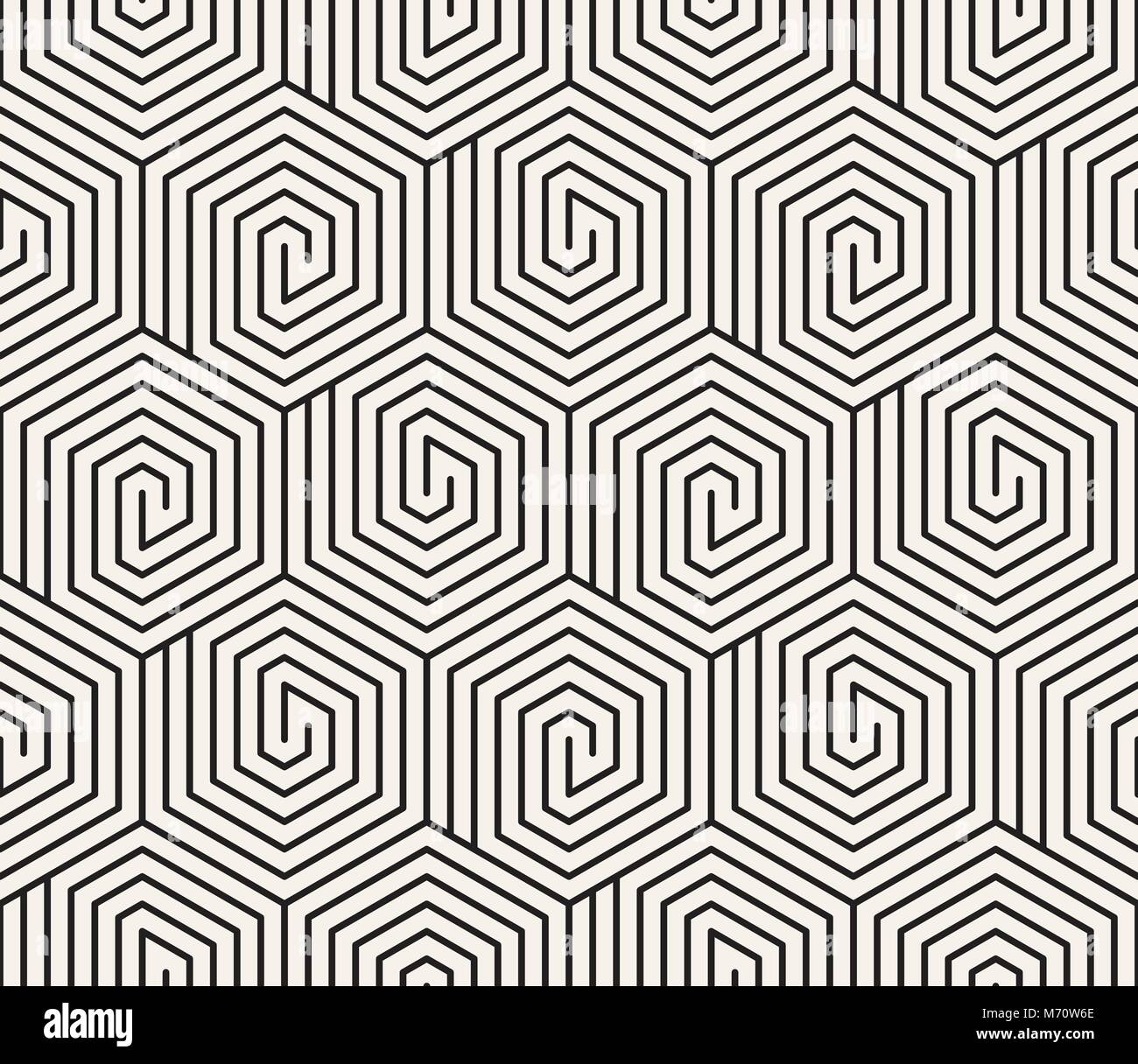 Vector seamless pattern. Modern stylish abstract texture. Repeating ...