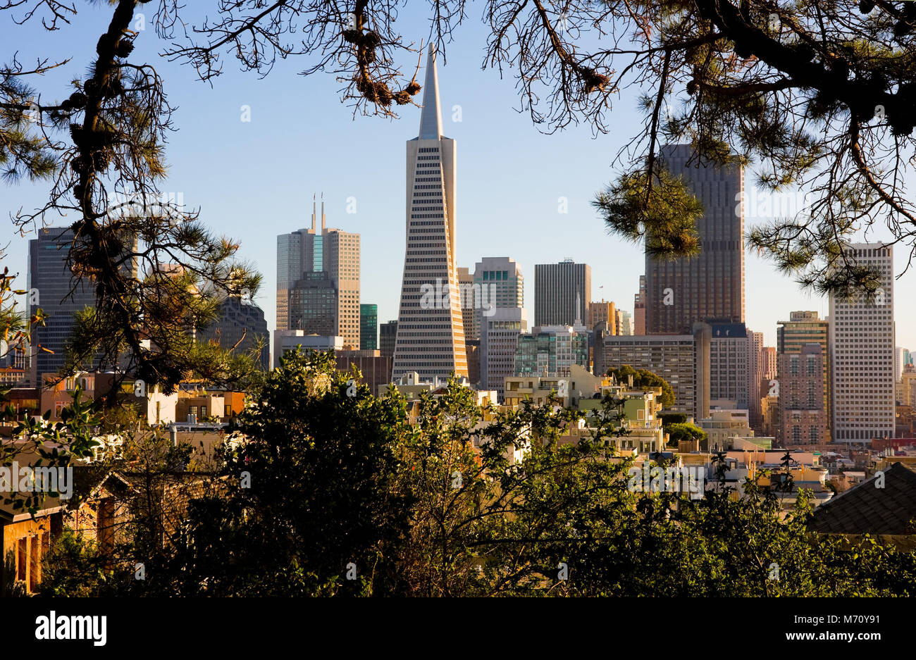Downtown towers hi-res stock photography and images - Alamy