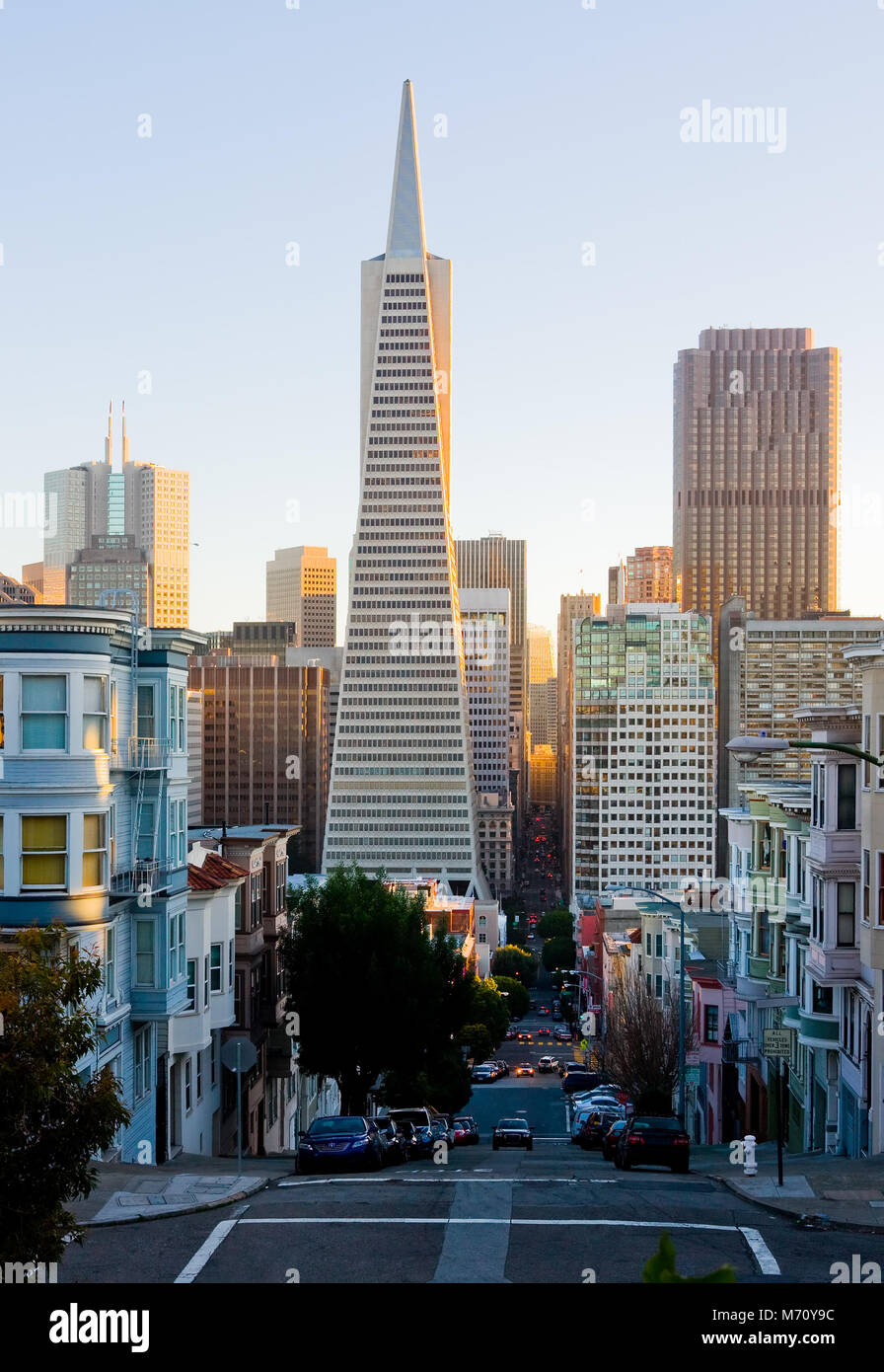 San francisco sunset landscape hi-res stock photography and images - Alamy