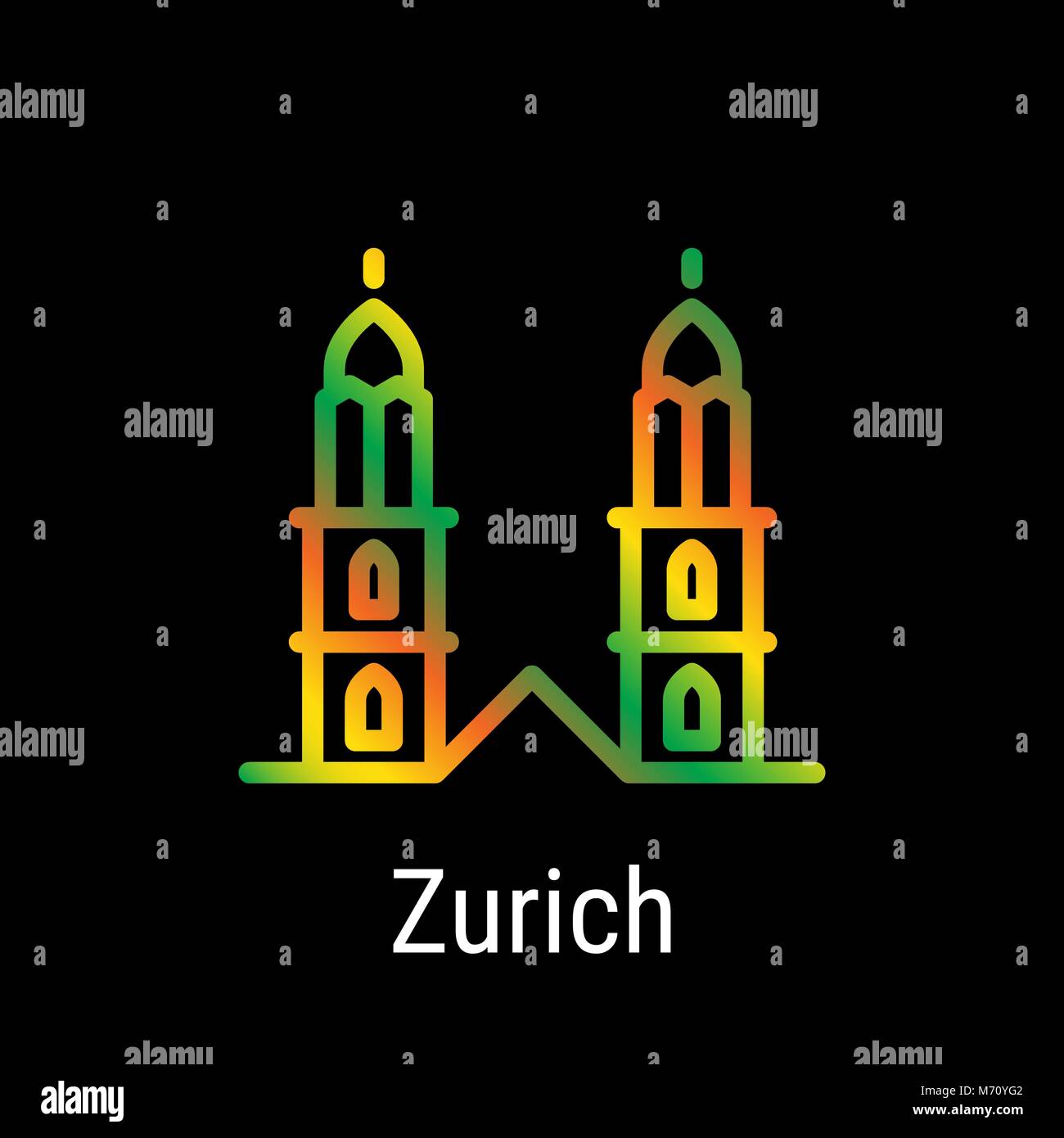 Zurich logo Stock Vector Images - Alamy