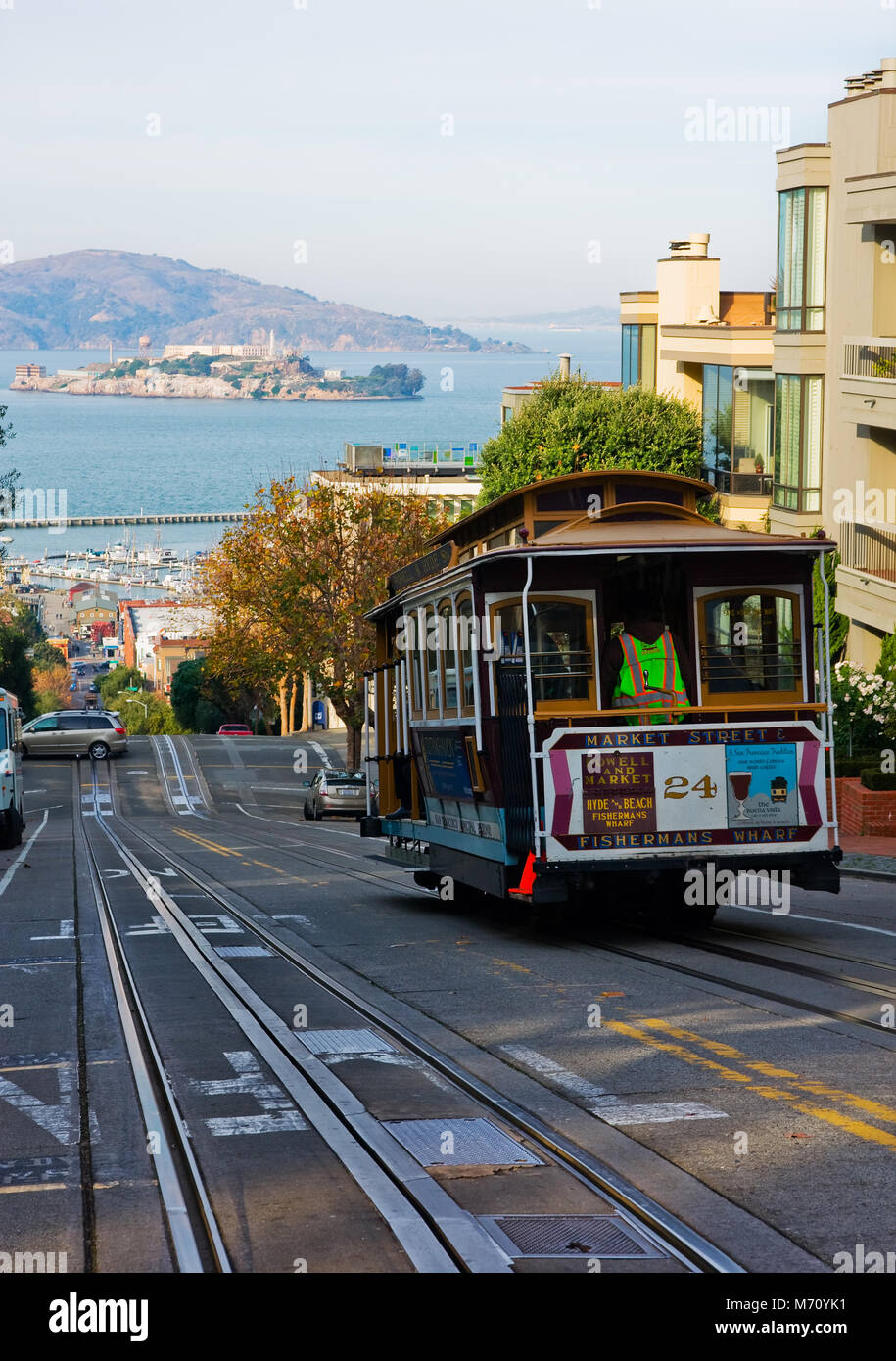 San Francisco cable car Stock Photo - Alamy