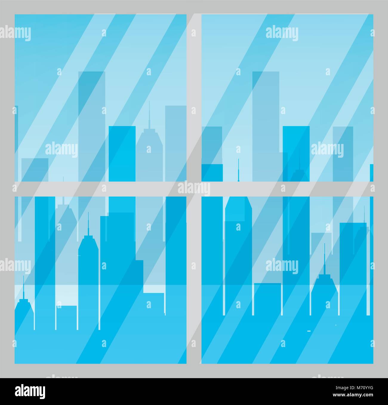 Cityscape architectural detail Stock Vector Images - Alamy