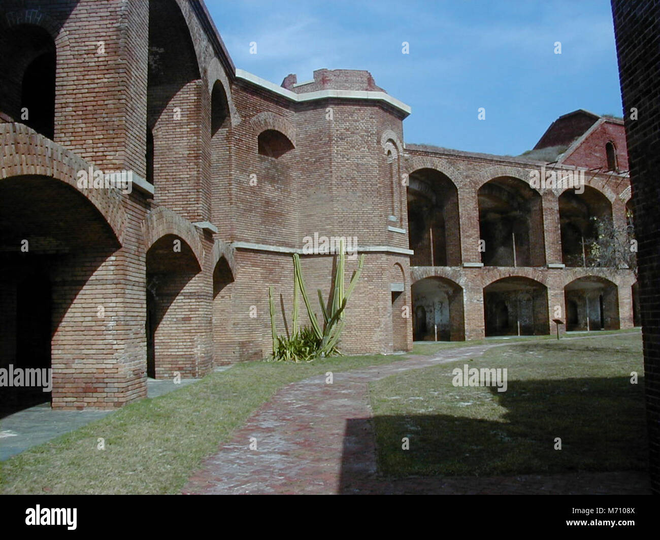 Bastion B staircase Stock Photo - Alamy