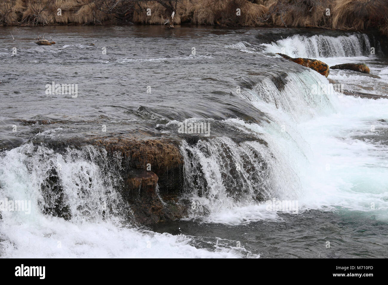 Brooks Falls Stock Photo - Alamy