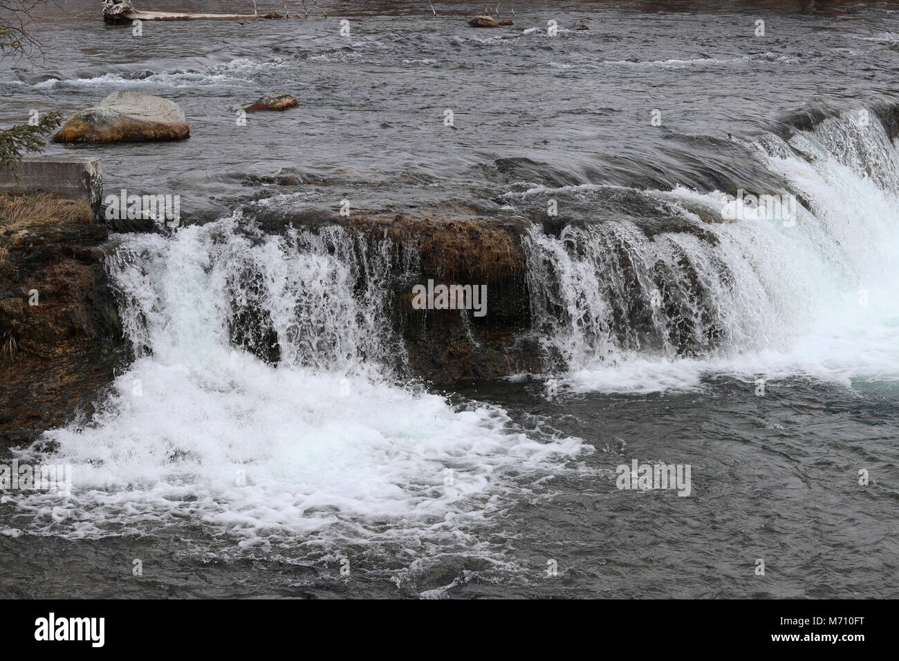 Brooks Falls Stock Photo - Alamy