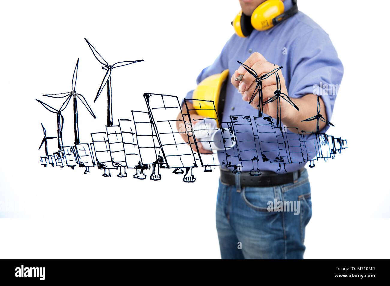 Engineer drawing hi-res stock photography and images - Alamy