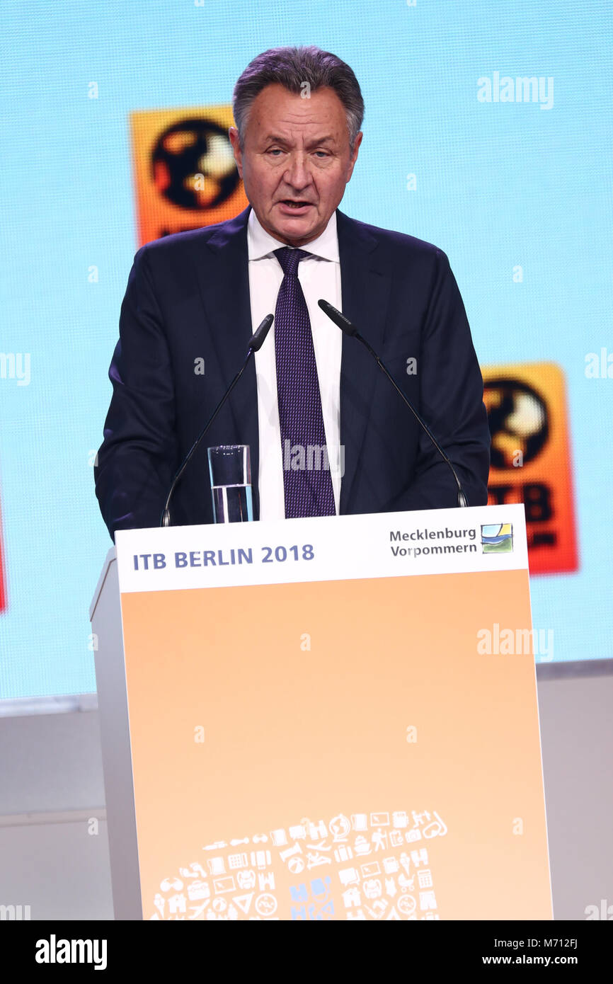 Berlin, Germany, 06.3.18, Dr. Michael Frenzel (President Federal ...
