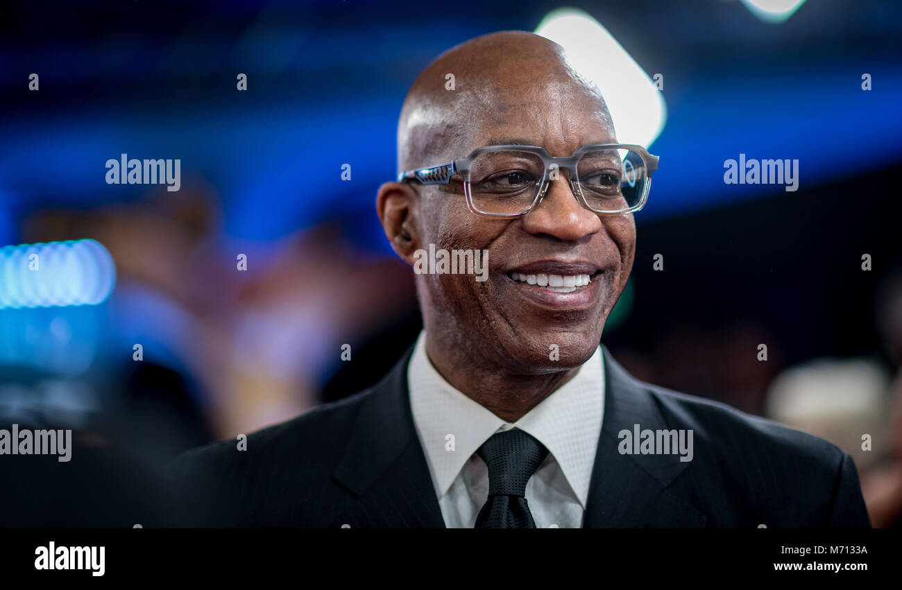 Monte Carlo, Monaco. 27th Feb, 2018. Edwin Moses (Laureus Academy ...