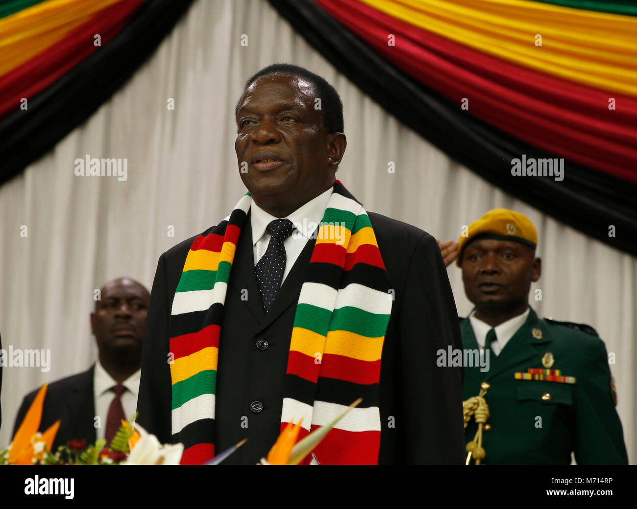 Emmerson mnangagwa hi-res stock photography and images - Alamy