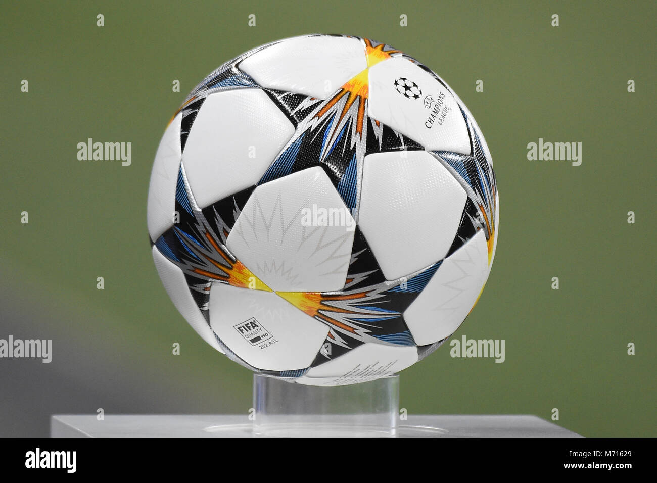 The official uefa champions league ball High Resolution Stock ...