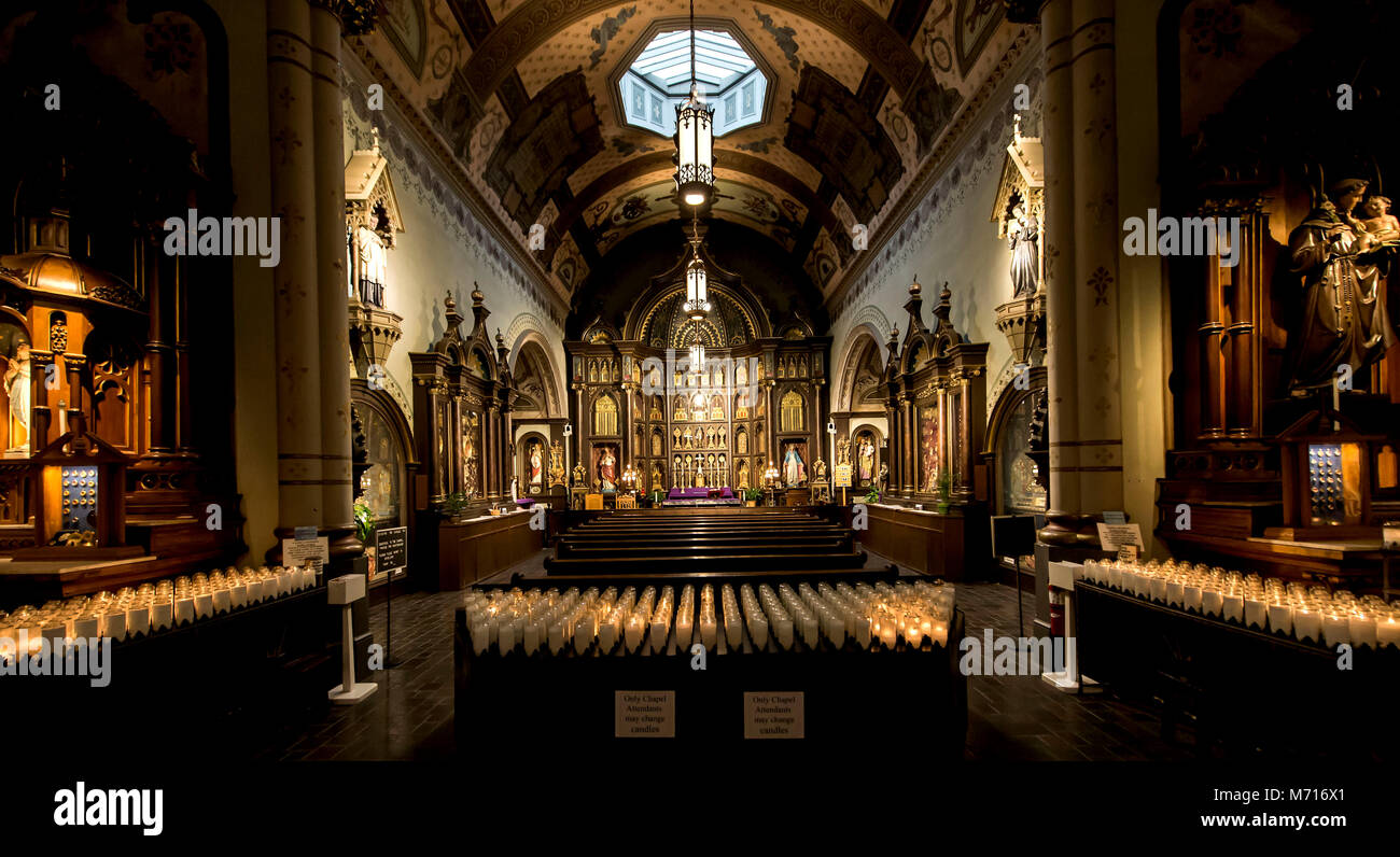 Pittsburgh, Pennsylvania, USA. 07th Mar, 2018. The interior of St ...