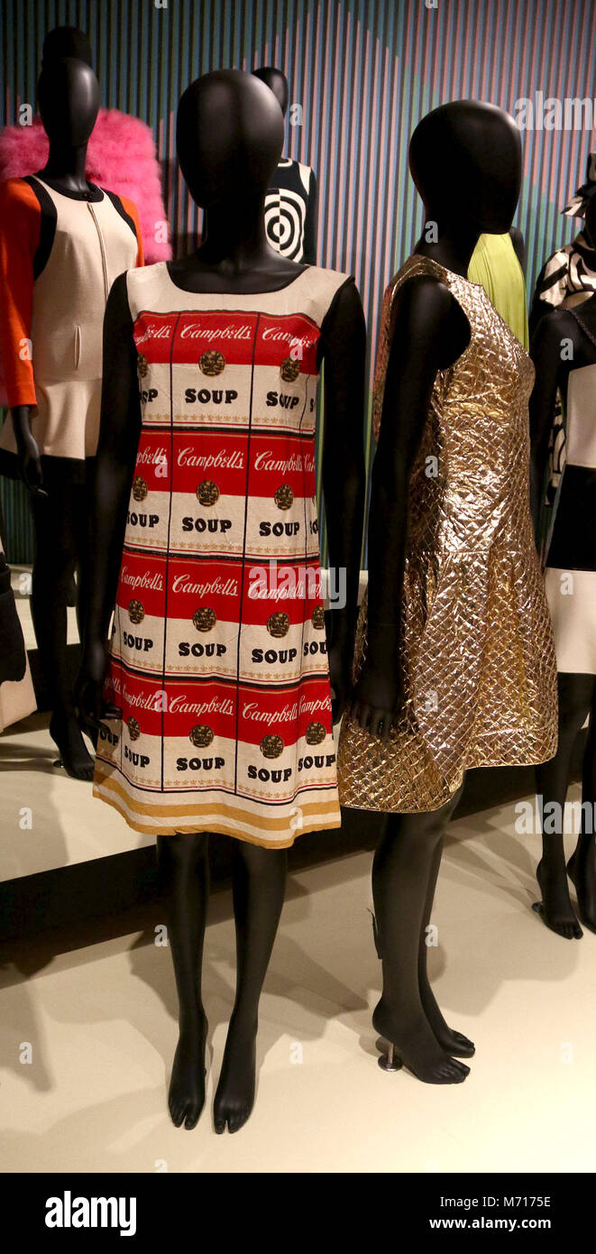 New York City, New York, USA. 7th Mar, 2018. A view of the dress ...