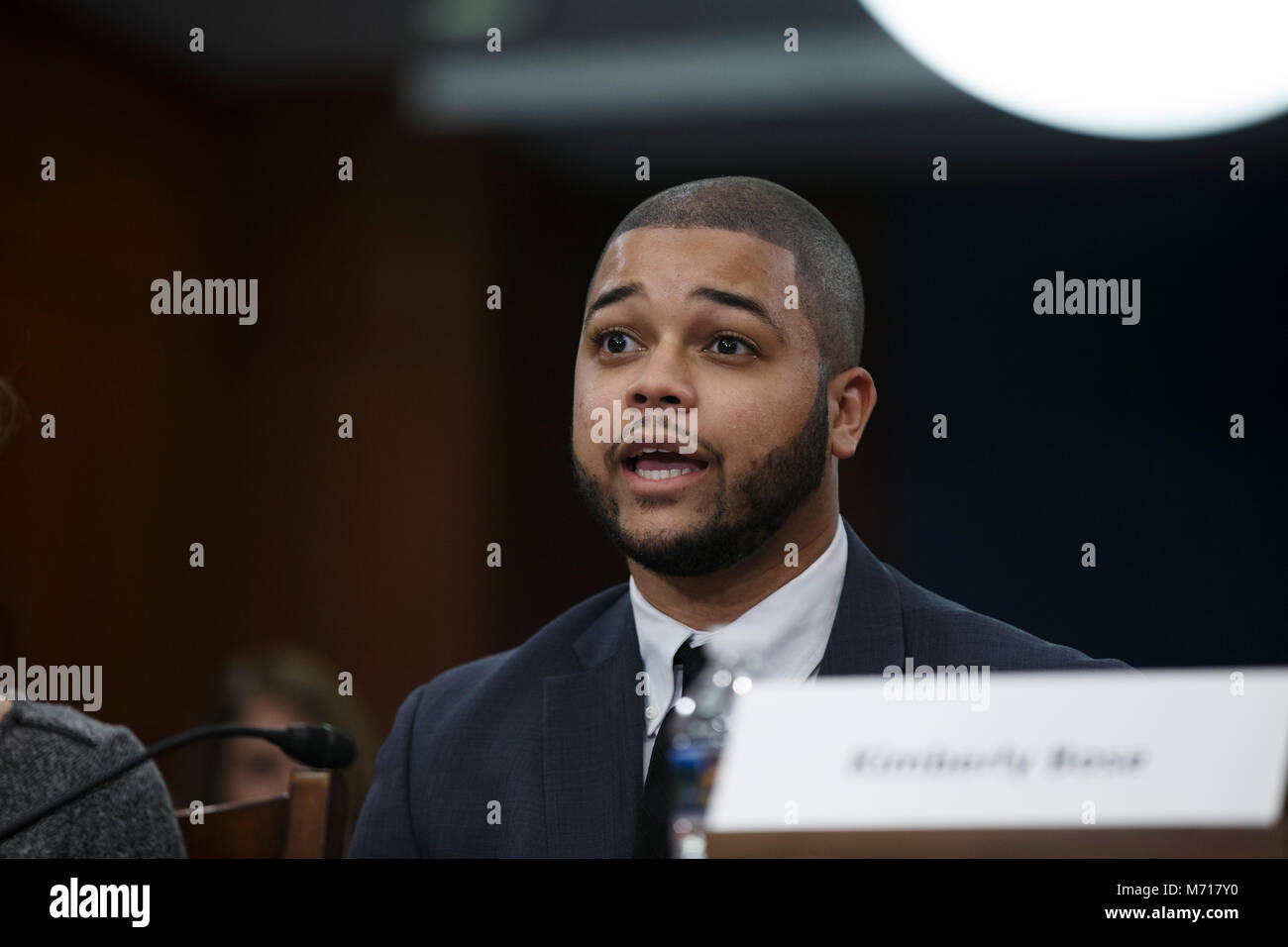 Washington, United States Of America. 07th Mar, 2018. Alec Bose, who's ...