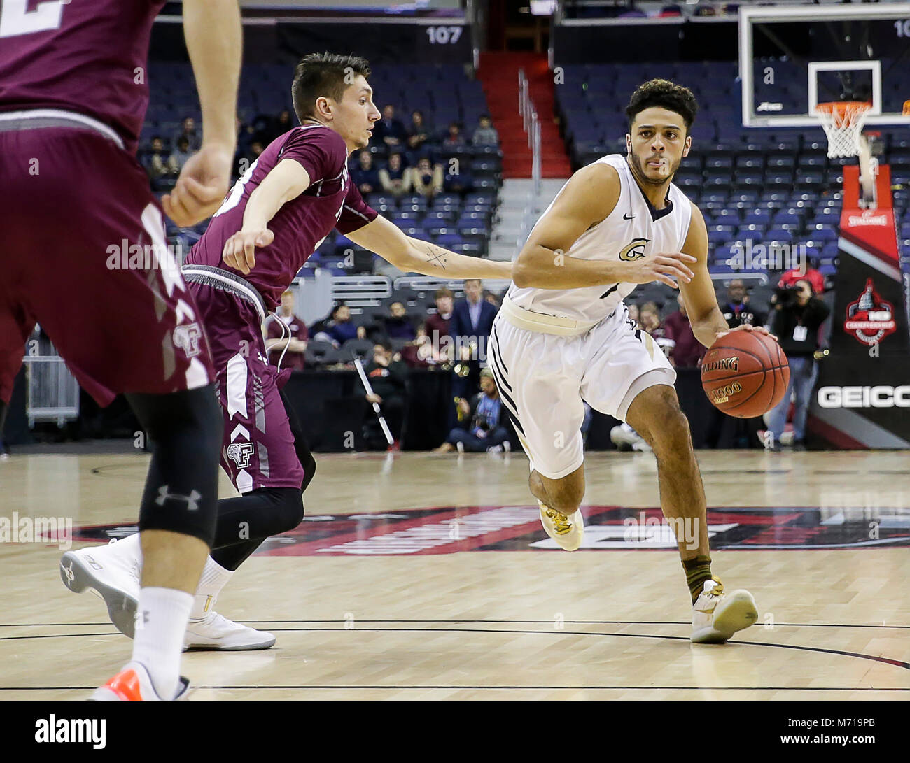 March 7, 2018: George Washington Colonials F #0 Justin Mazzulla ...