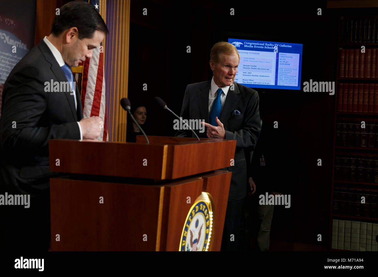Nelson podium hi-res stock photography and images - Alamy