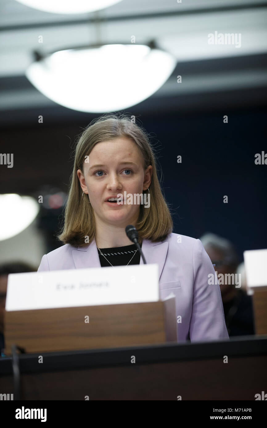 High school student and gun violence prevention activist, Eva Jones ...