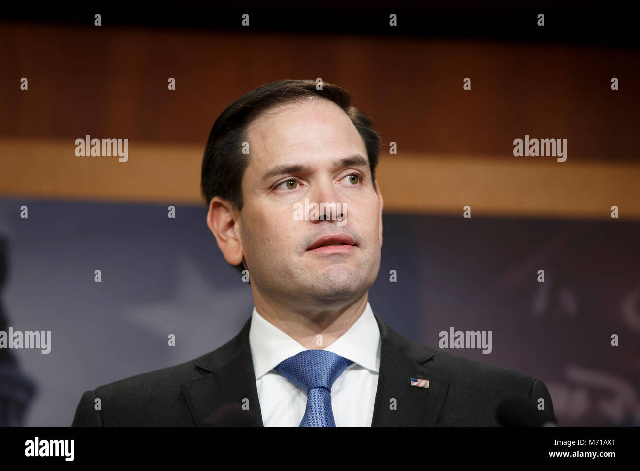 United States Senator Marco Rubio, Republican of Florida, speaks during ...