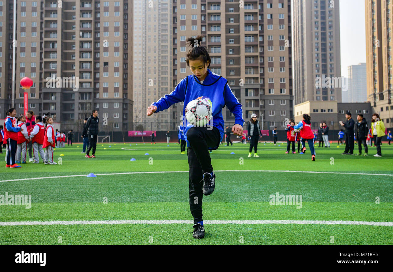 March 8, 2018 - Xi'An, Xi'an, China - Xi'an, CHINA-8th March 2018: The ...