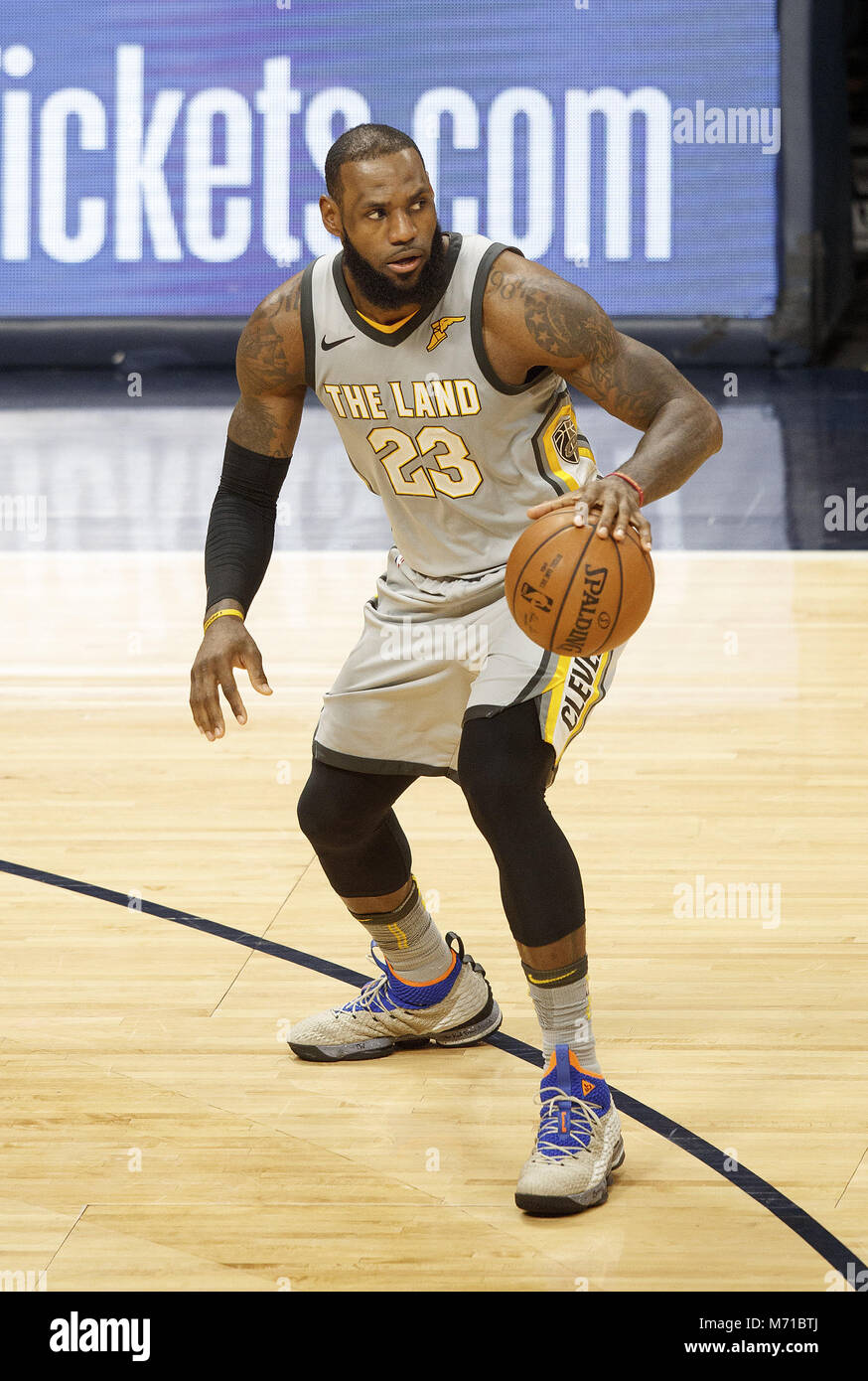 Lebron james 2018 hi-res stock photography and images - Alamy