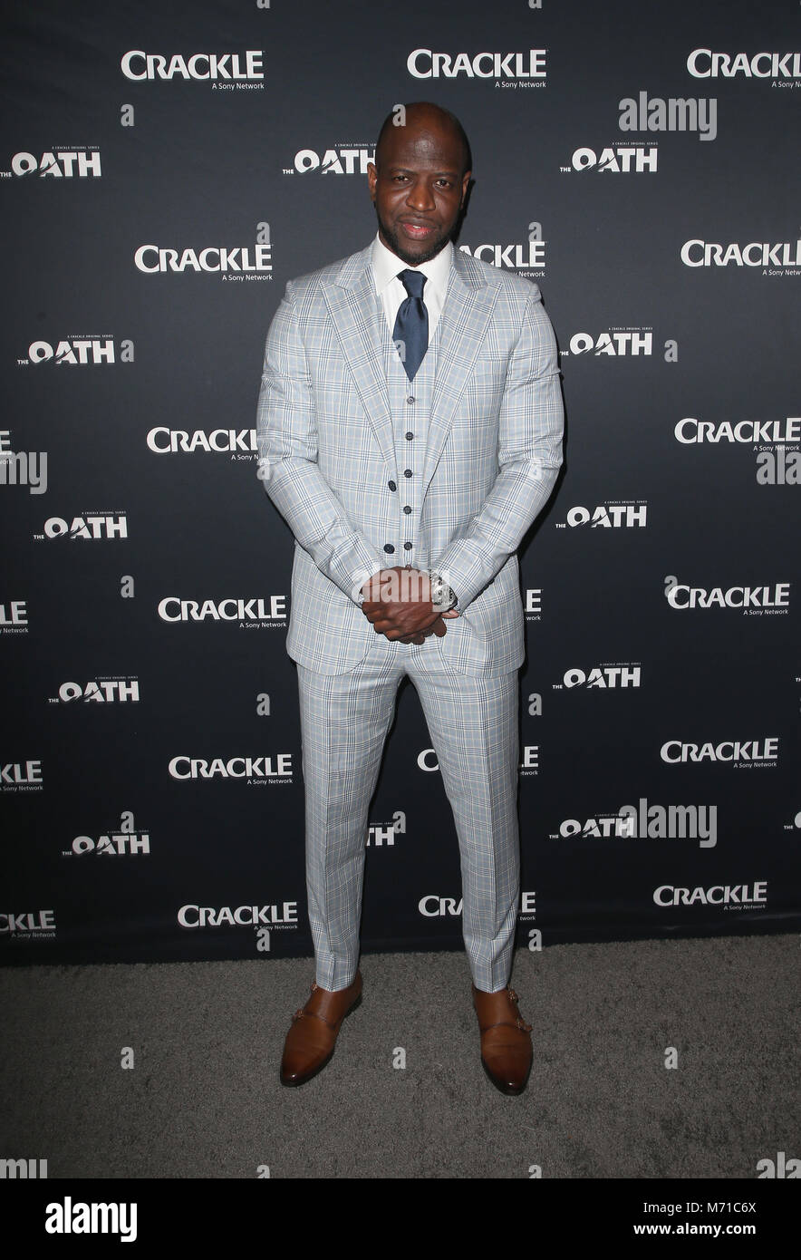 Culver City, Ca. 7th Mar, 2018. Kwame Patterson, pictured at Crackle's ...