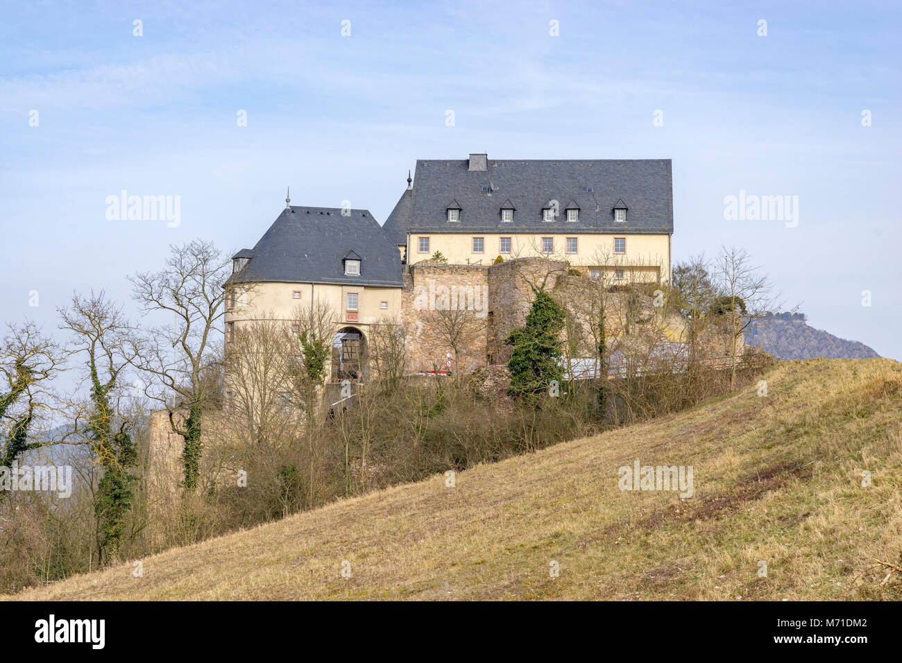 Ebernburg castle Bad Muenster am Stein Ebernburg, Germany Stock Photo ...