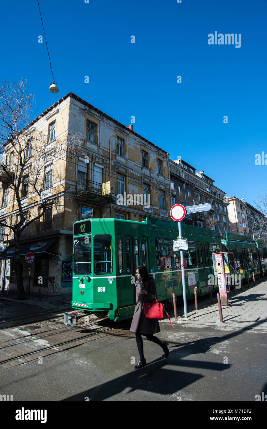 Downtown City Center Sofia, Bulgaria Stock Photo - Alamy