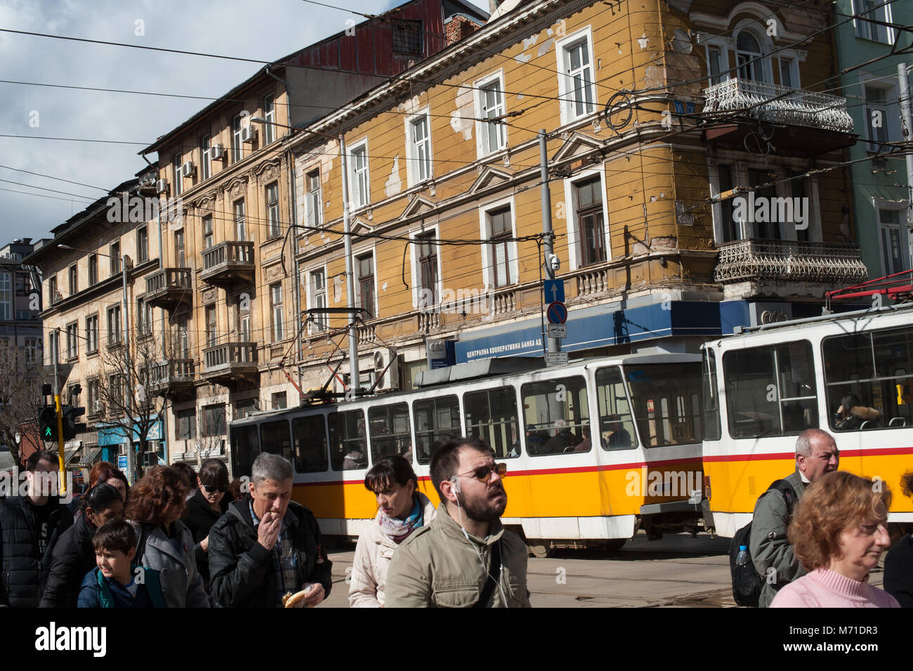 Downtown City Center Sofia, Bulgaria Stock Photo - Alamy