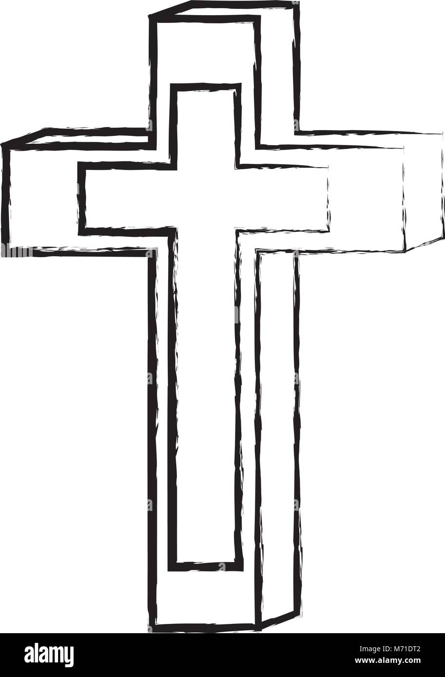 Bible And Cross Sketch Stock Photos & Bible And Cross Sketch Stock ...