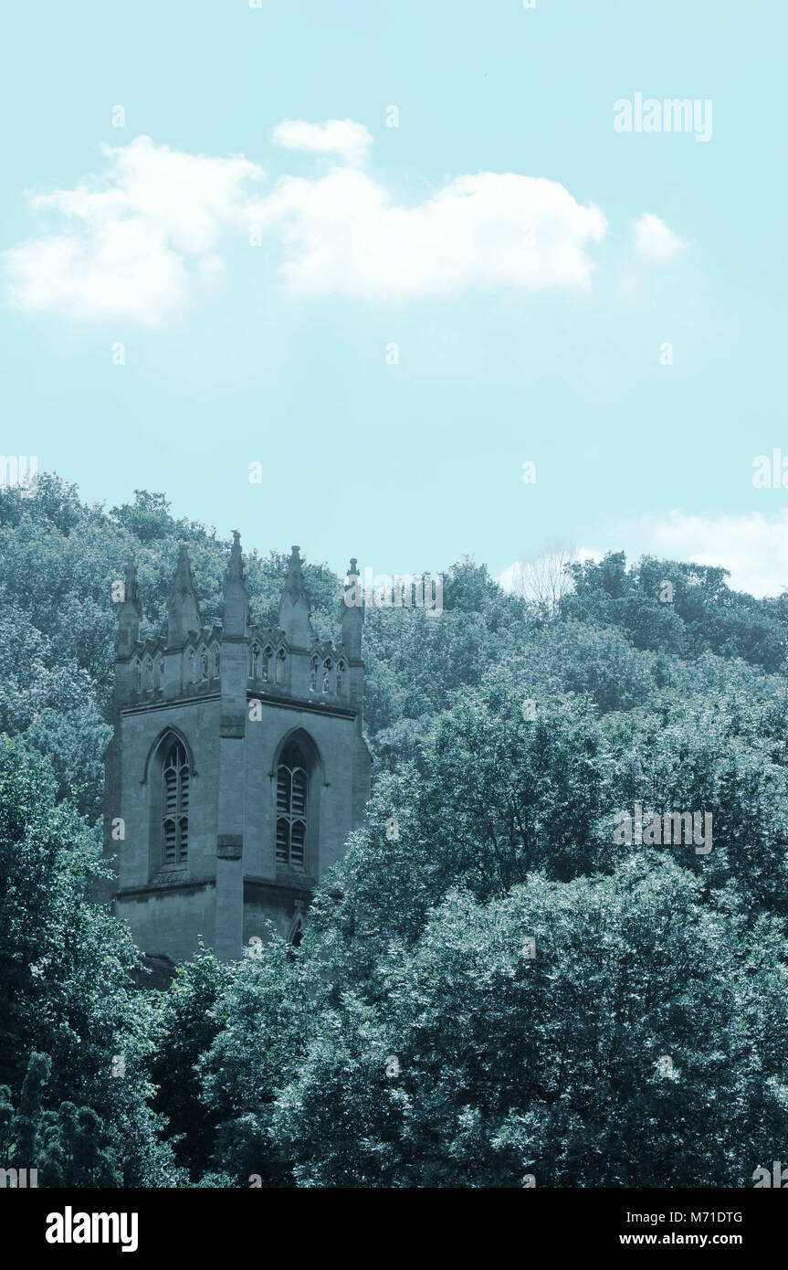 View to old tower hi-res stock photography and images - Alamy