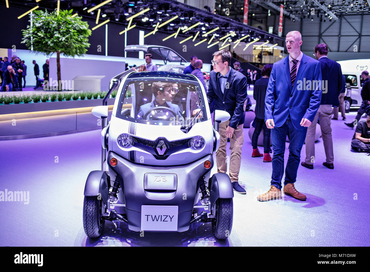Renault Twizy, electric car Stock Photo - Alamy