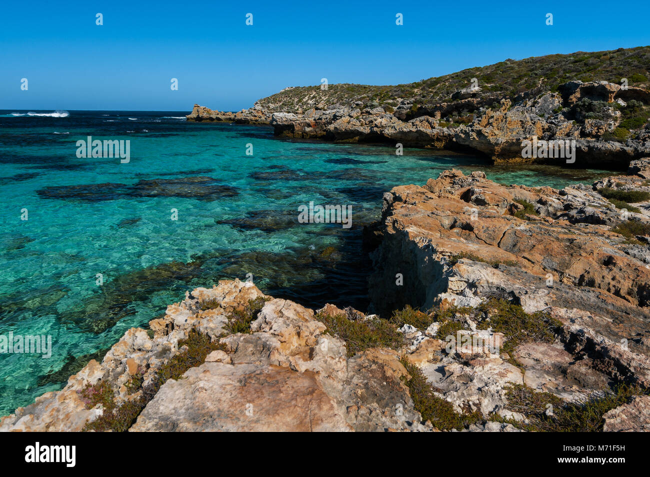 Little Salmon Bay on Rottnest Island Stock Photo - Alamy
