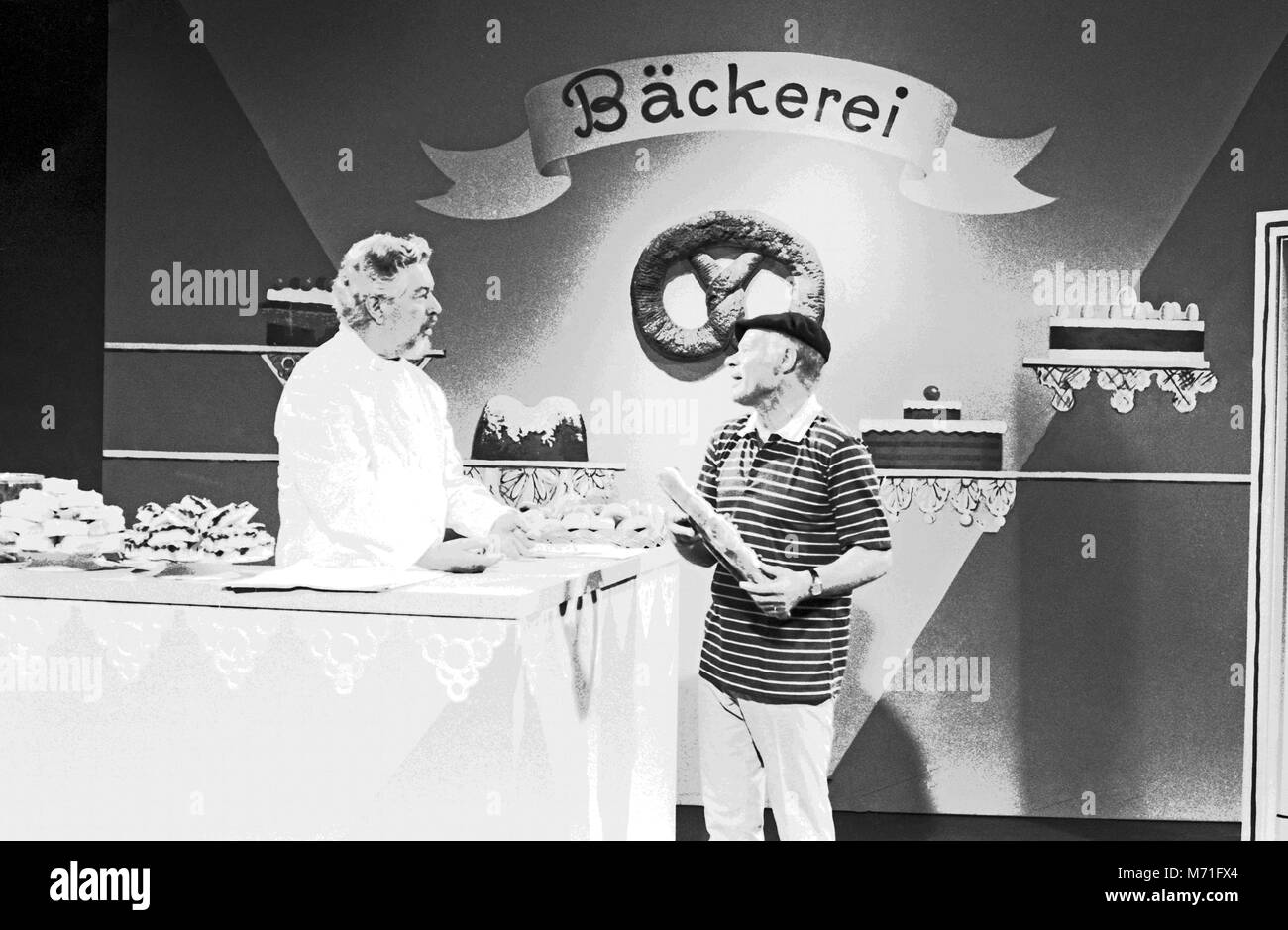 Lach mal wieder, Comedyserie, Deutschland 1984, Darsteller: Klaus ...