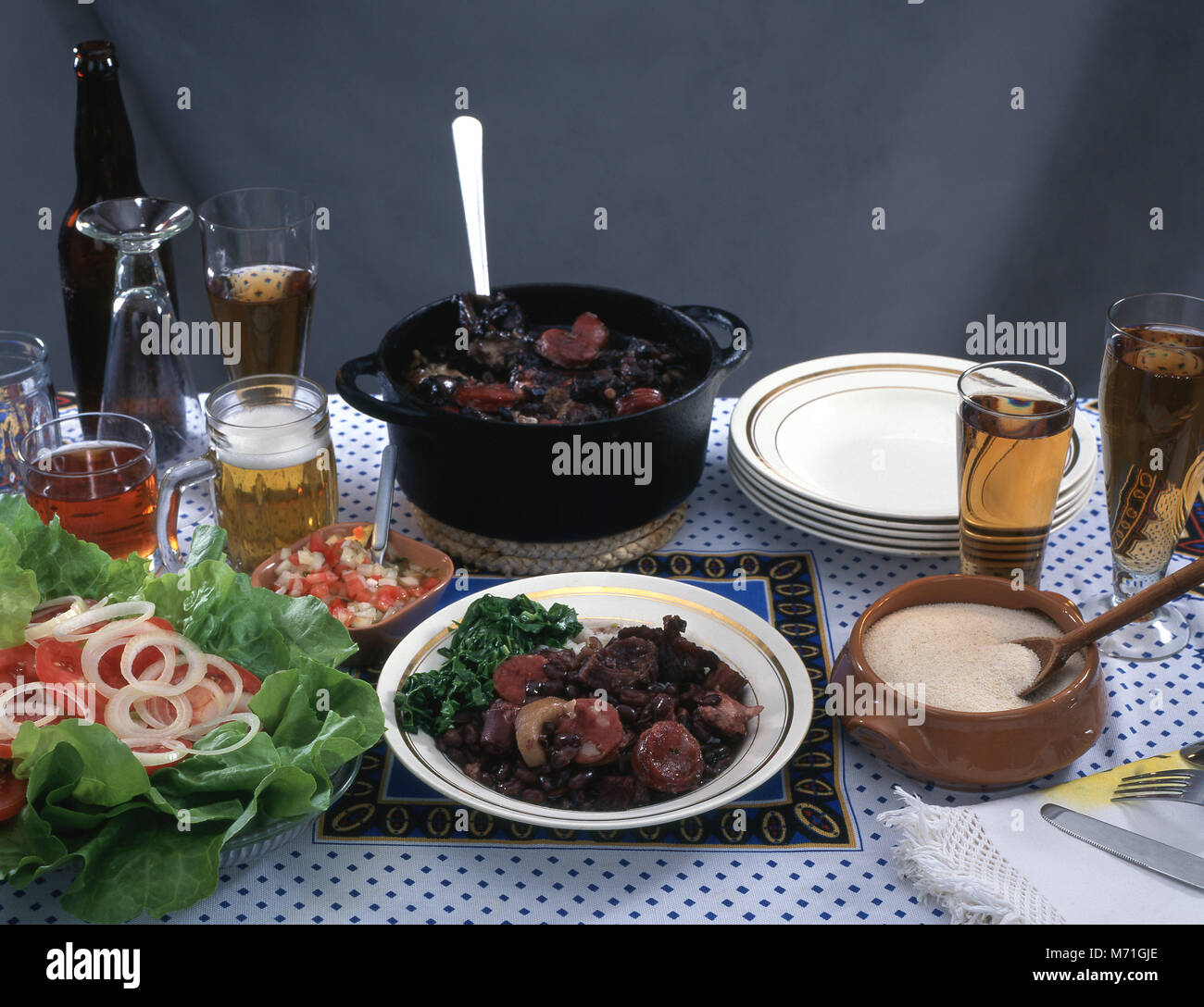 Dish, food, feijoada Stock Photo - Alamy
