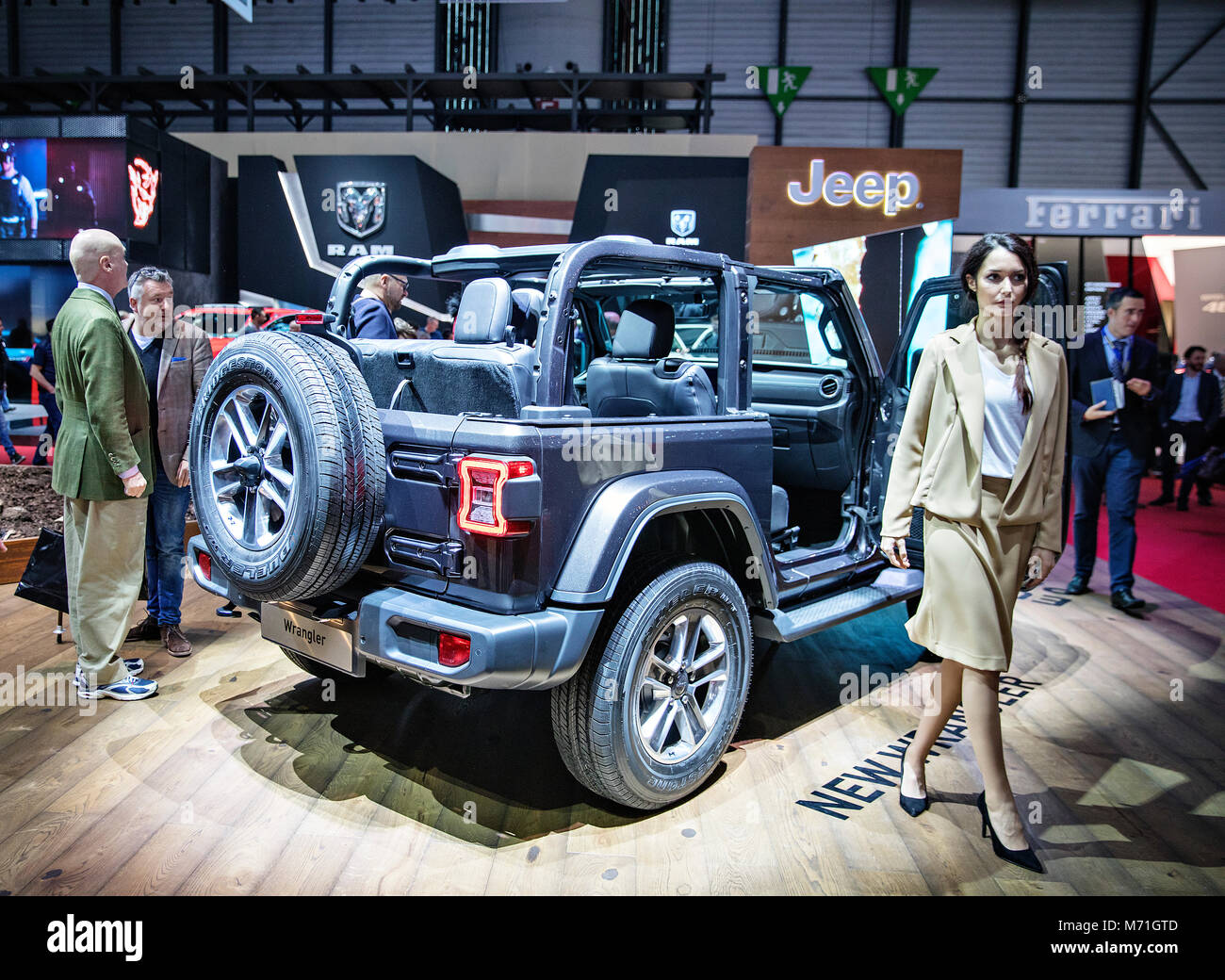 Switzerland automotive jeep hi-res stock photography and images - Alamy